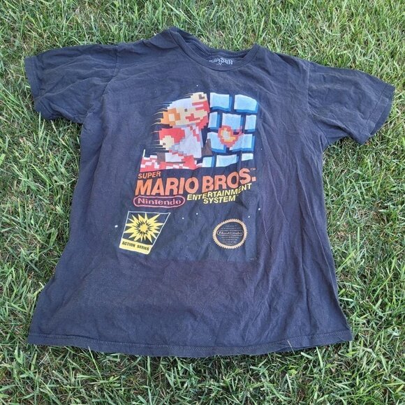 Vintage | Shirts | Vintage Style Super Mario Bros Tee | Poshmark